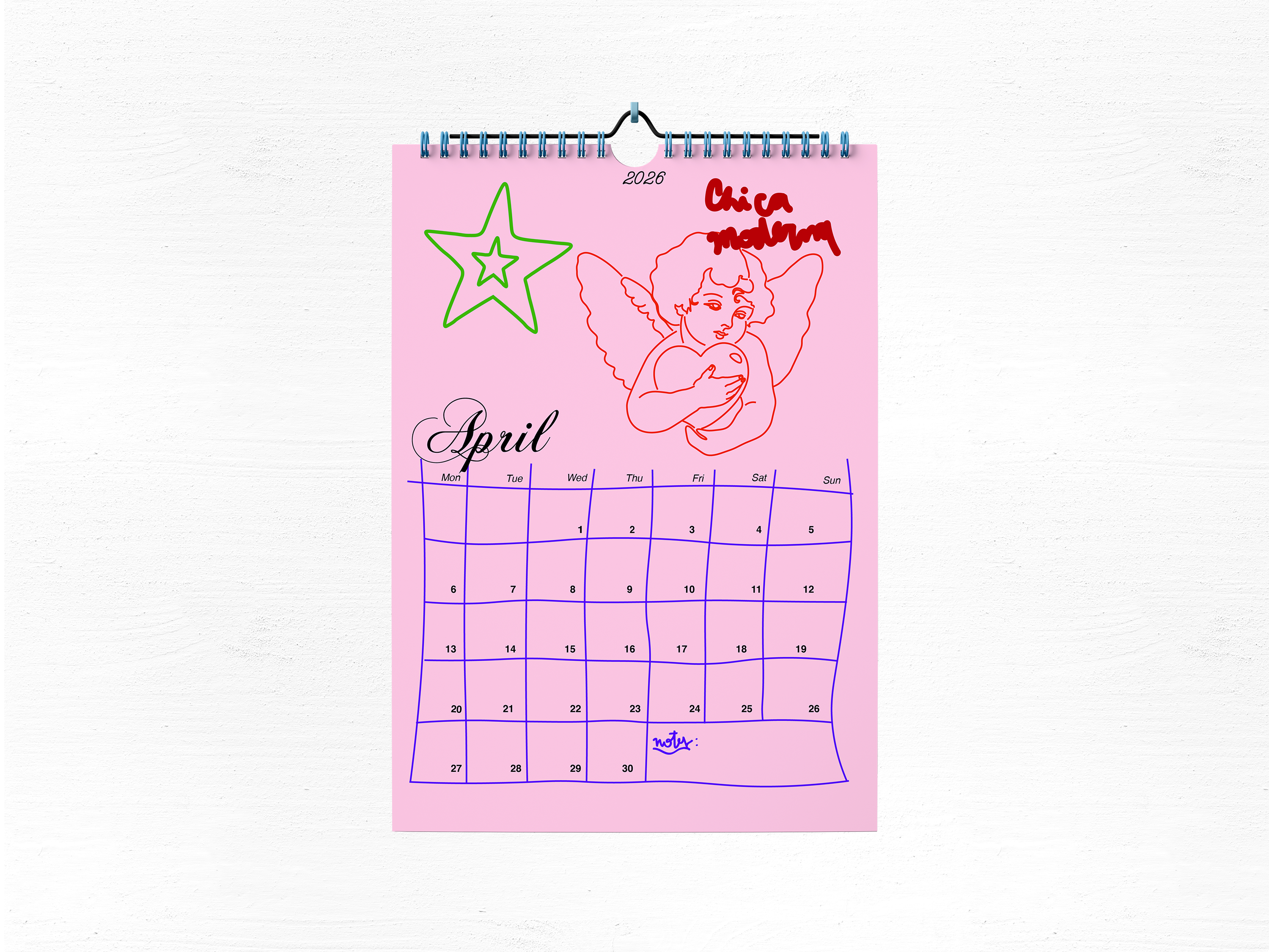 Blessed Calendar | Domestika