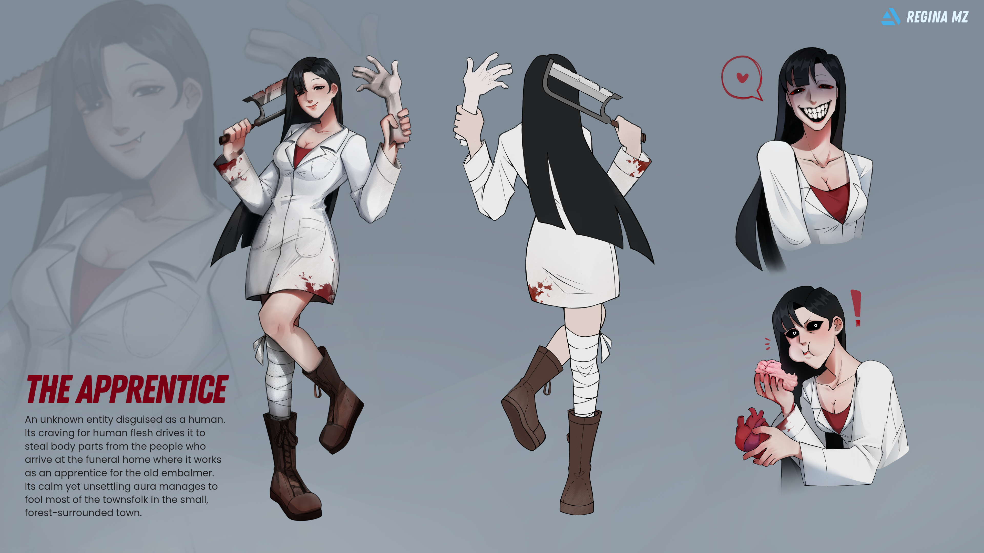 Character Concept Art - The Apprentice | Domestika