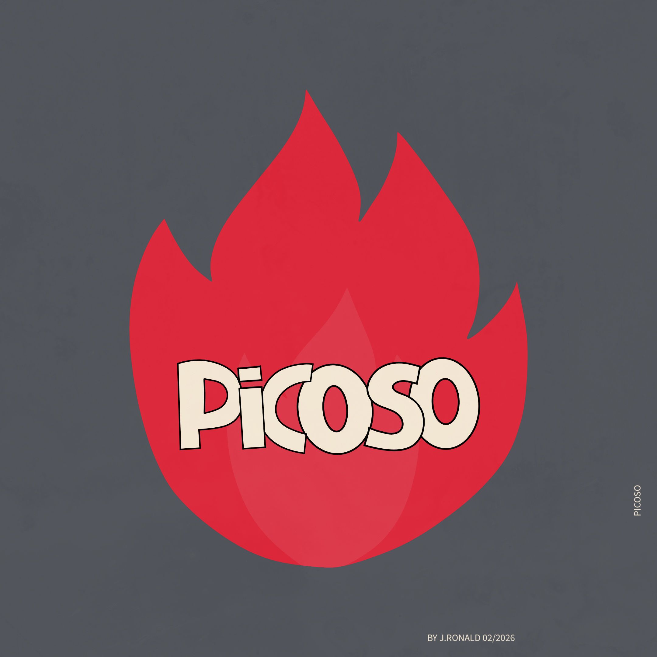 Lettering Picoso | Domestika