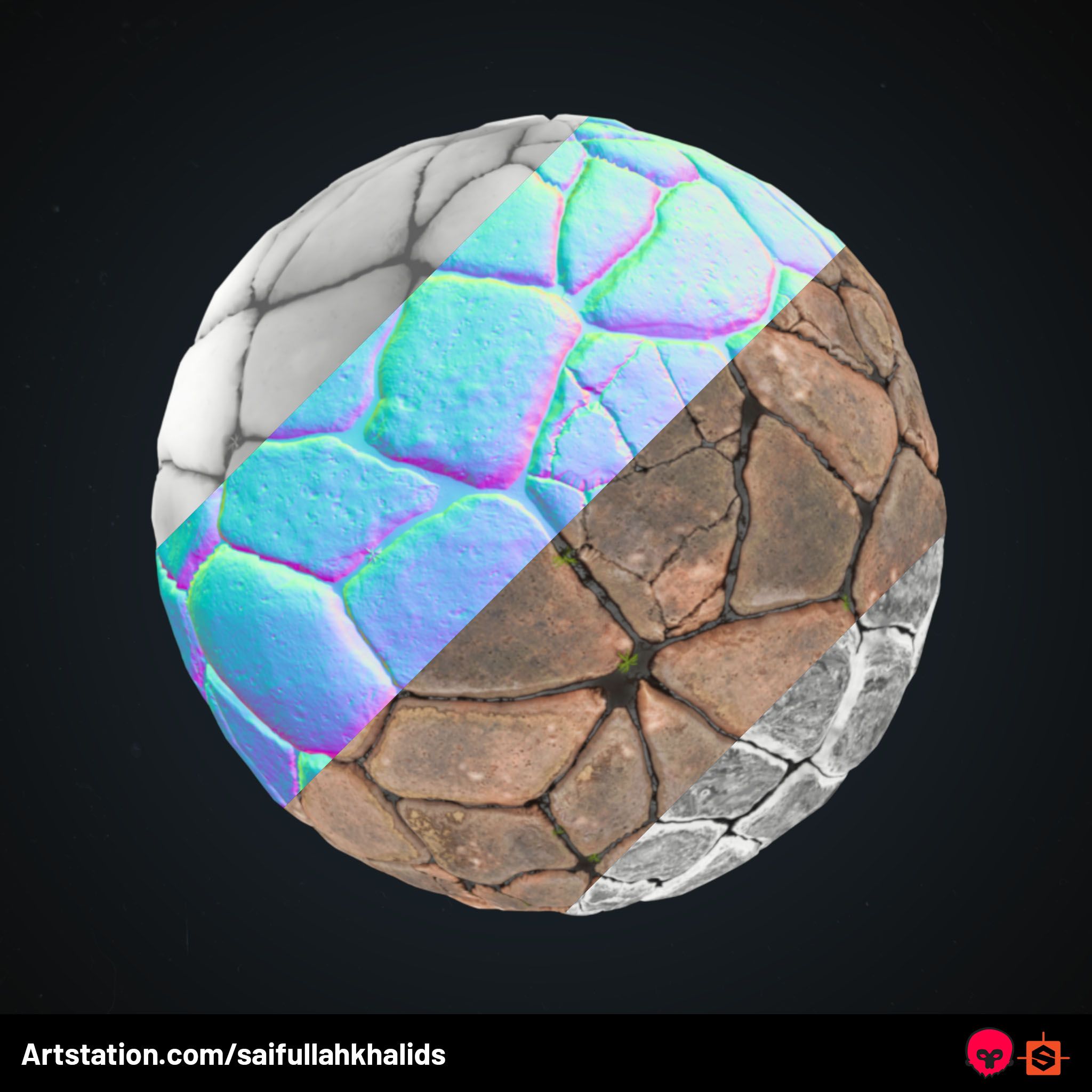 Stone Walkway | Domestika