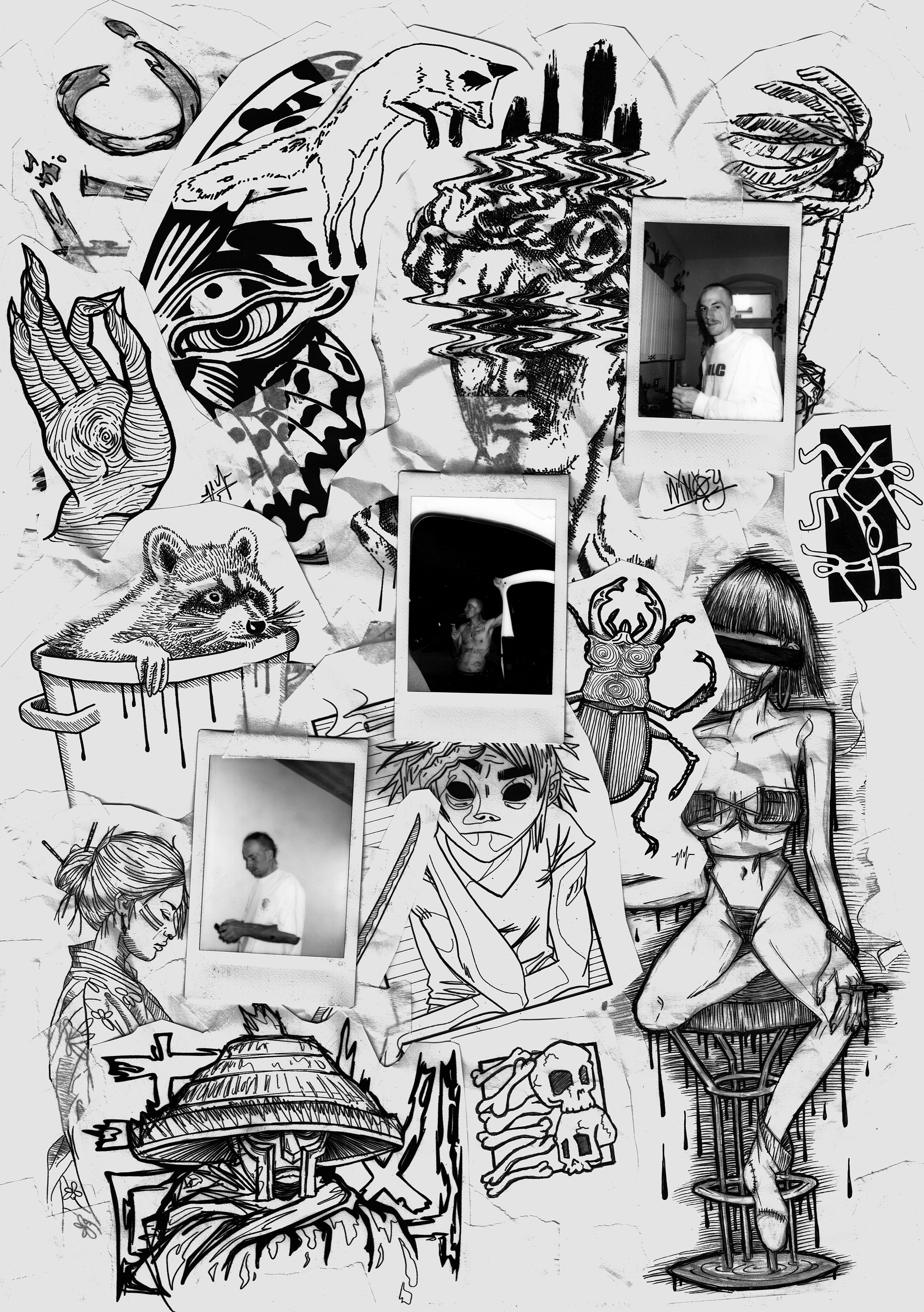 Tattoo-Collage | Domestika