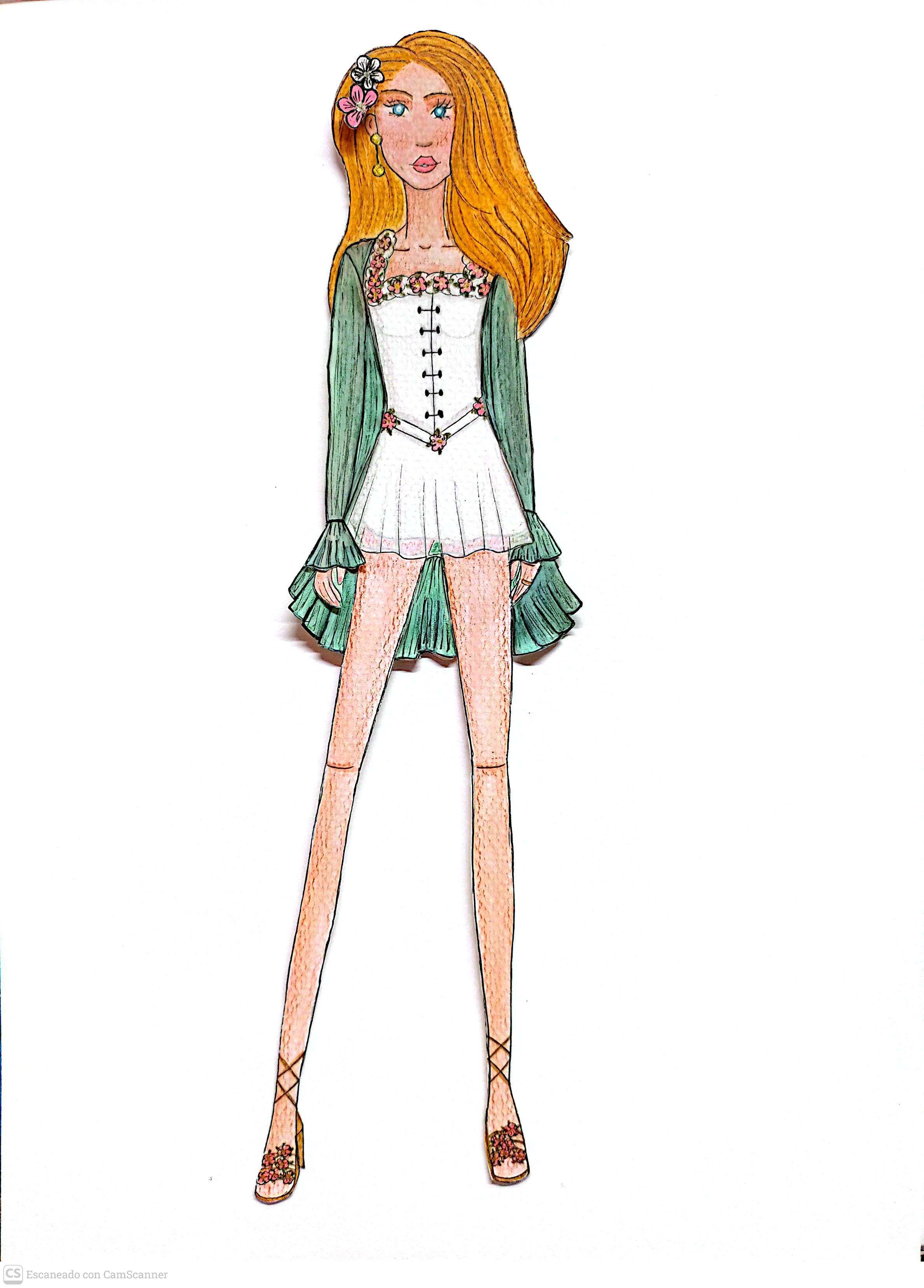 Fashion illustrations - Paper Dolls. | Domestika