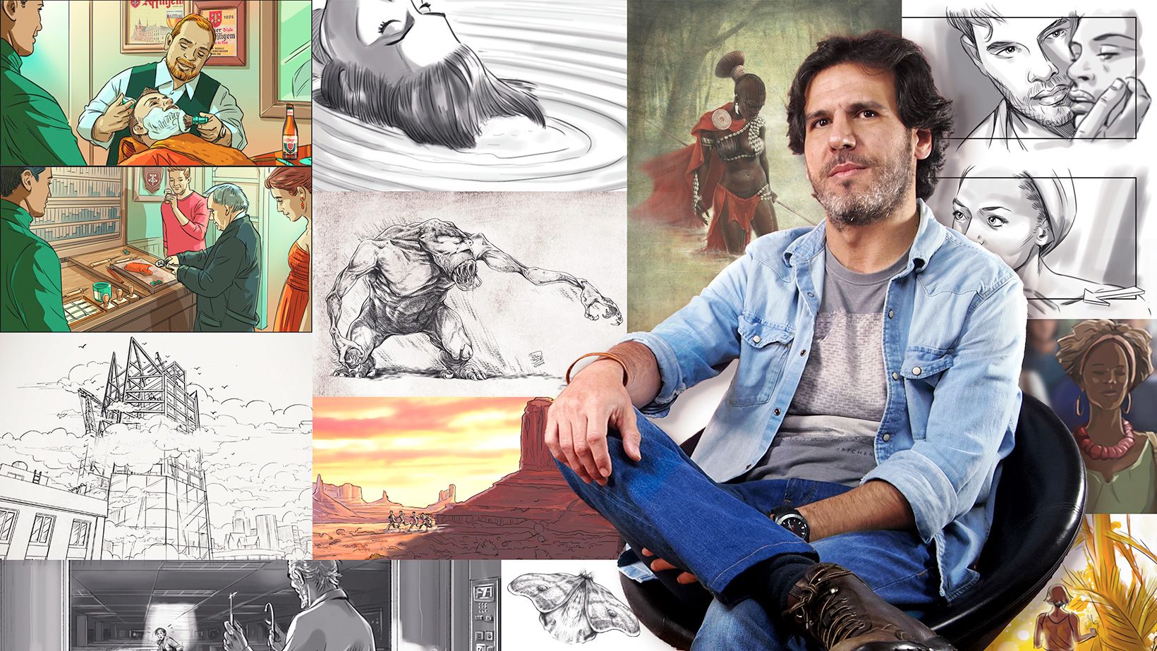 Curso online - Ilustración de storyboards para cine y publicidad (Pablo ...