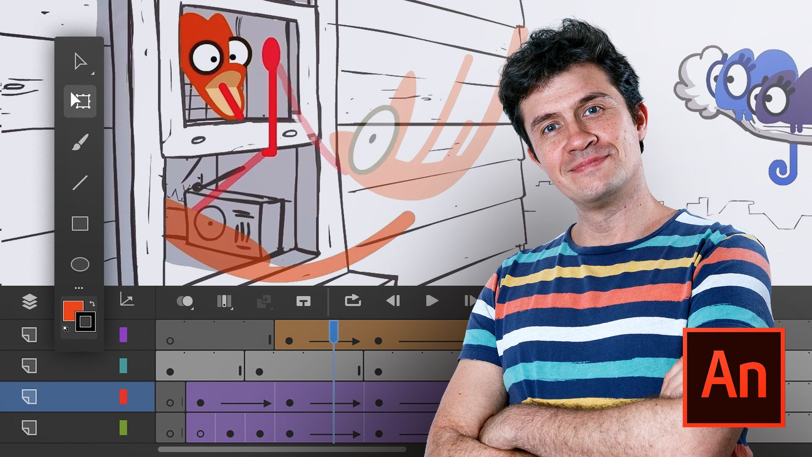 Online Course - Introduction to Adobe Animate (Josep Bernaus) | Domestika