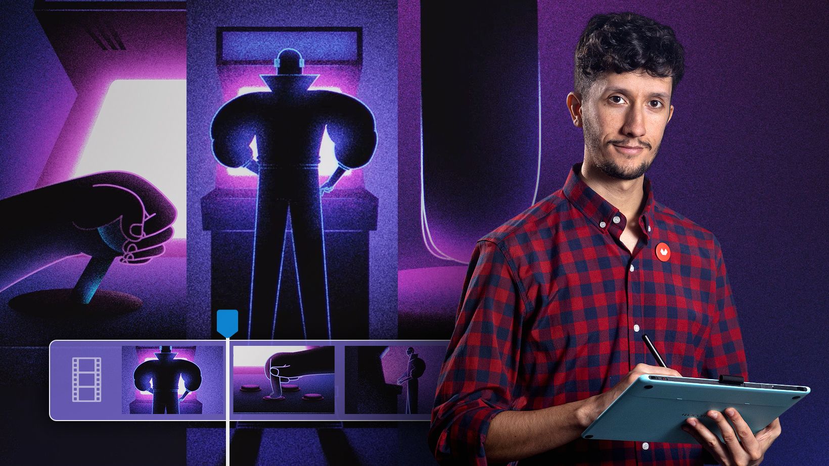 Online Course - Creating Loop Animation Stories (Pablo Cuello) | Domestika