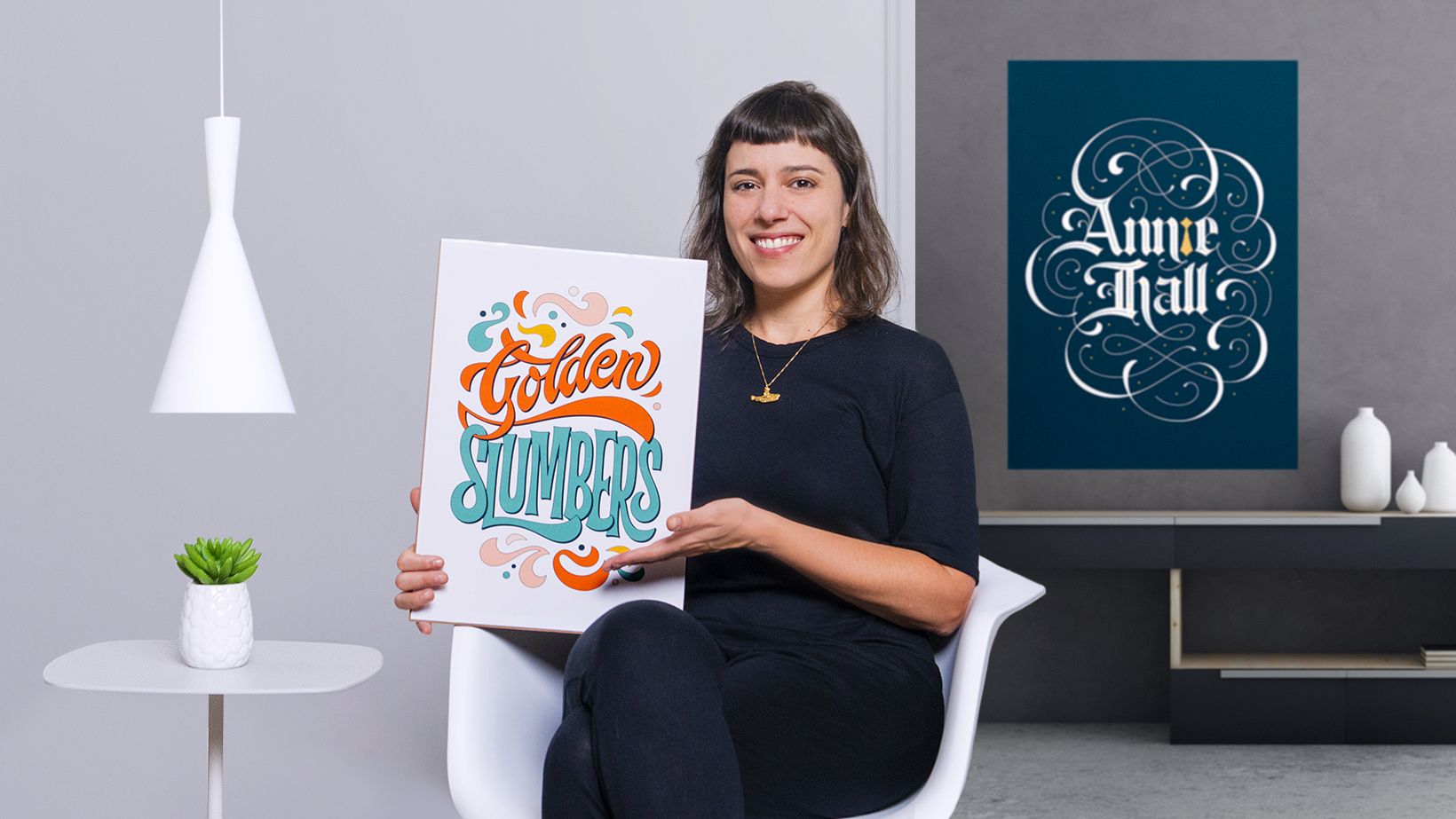 Online Course - Introduction to Custom Lettering (Cyla Costa) | Domestika