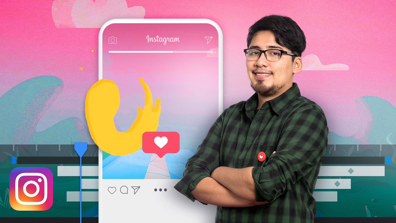 Online Course - Motion Graphics for Instagram (Darwin Pacheco) | Domestika