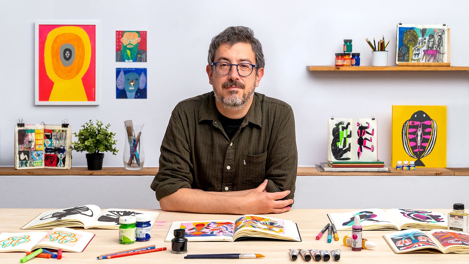 Online Course - Artist's Notebook: Explore Illustration Techniques ...