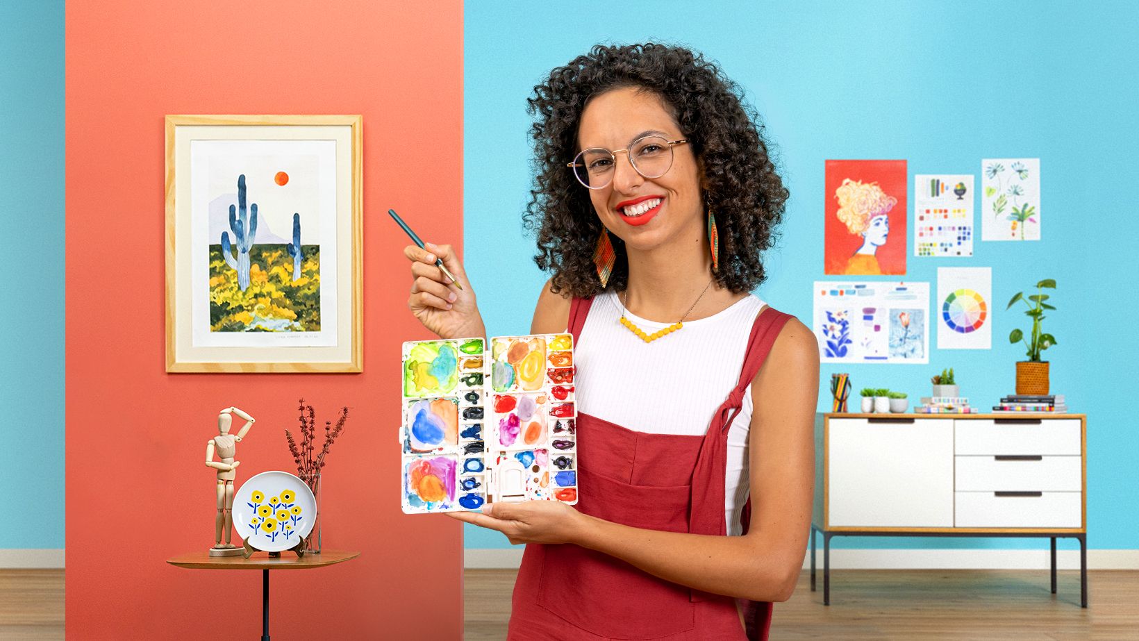 Online Course - Coloring with Watercolor: Discover Your Chromatic ...