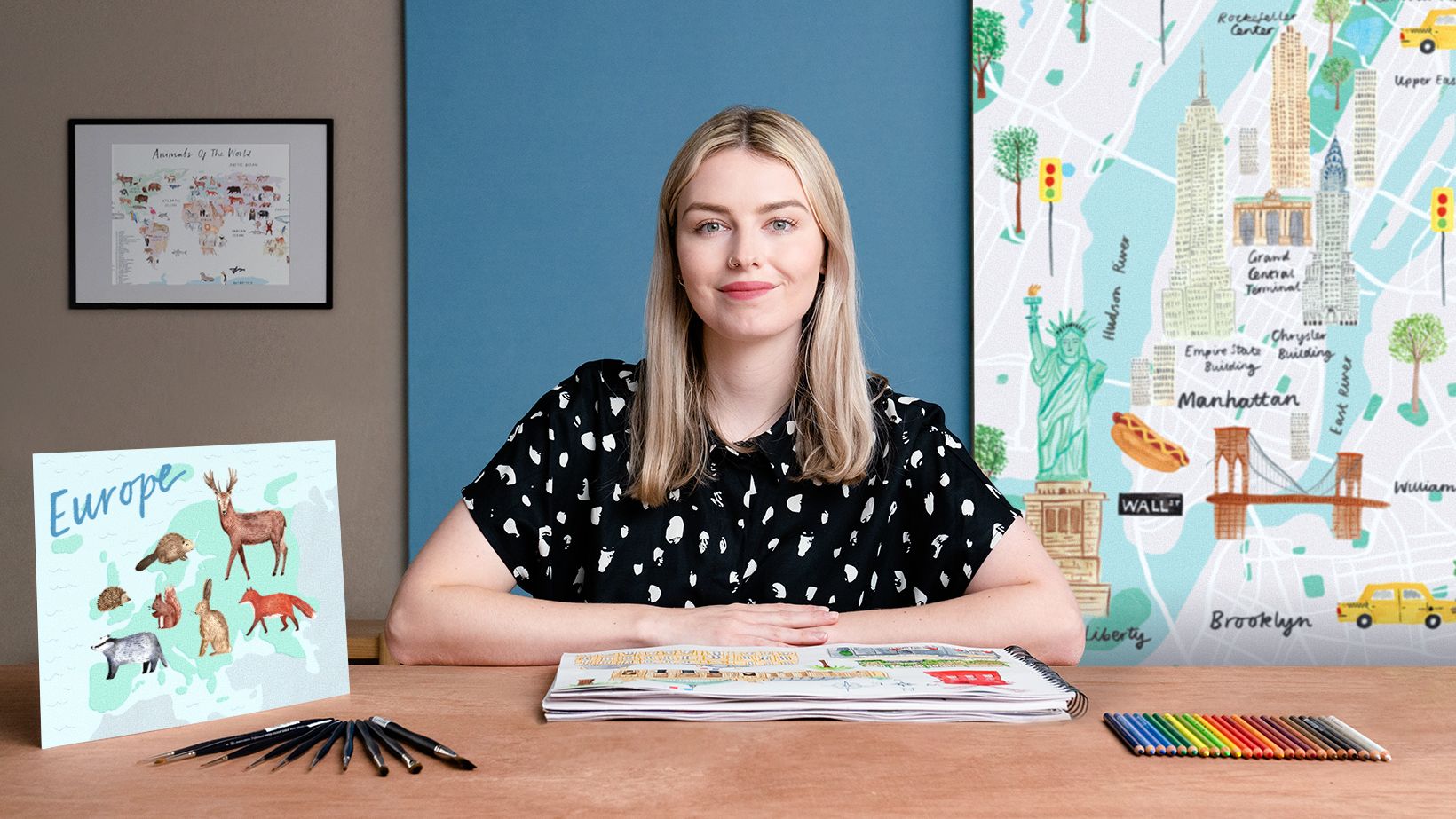 Curso online - Creación de mapas ilustrados: refleja la esencia de la ...