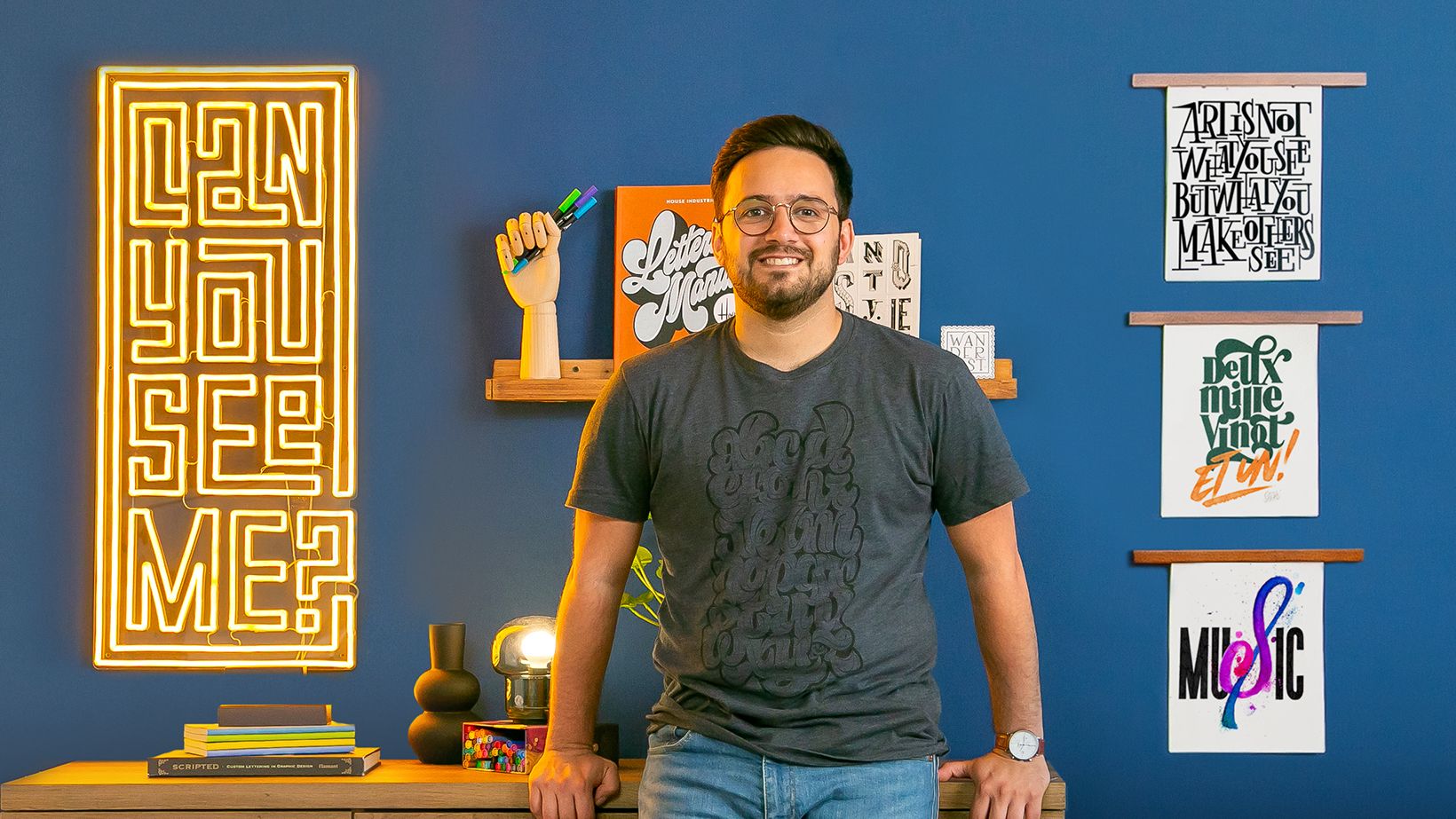 Online Course - Introduction to Hand-Lettering: Composing Colorful ...