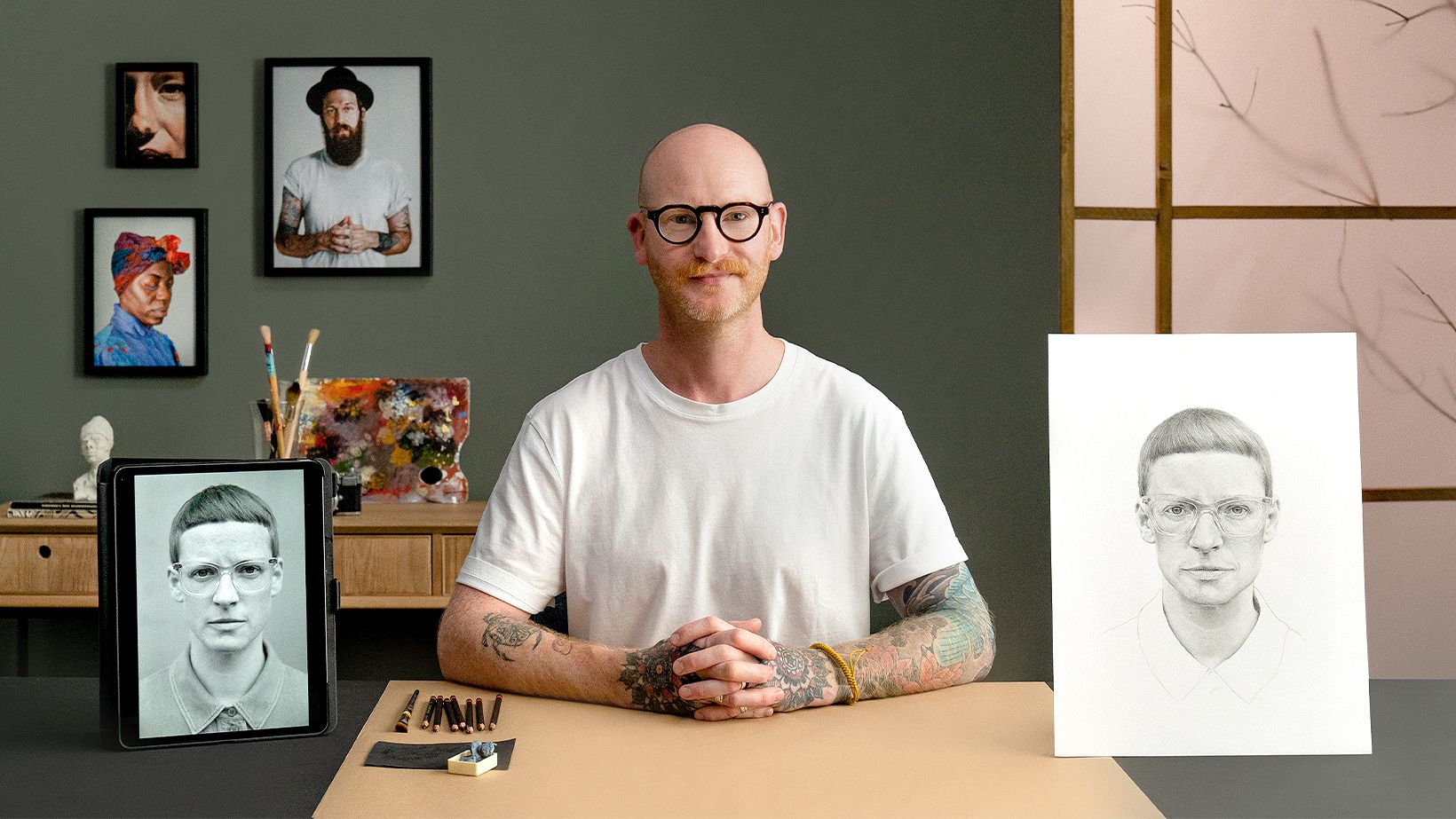 Online Course - Realistic Pencil Portraiture: Capture Stories and ...