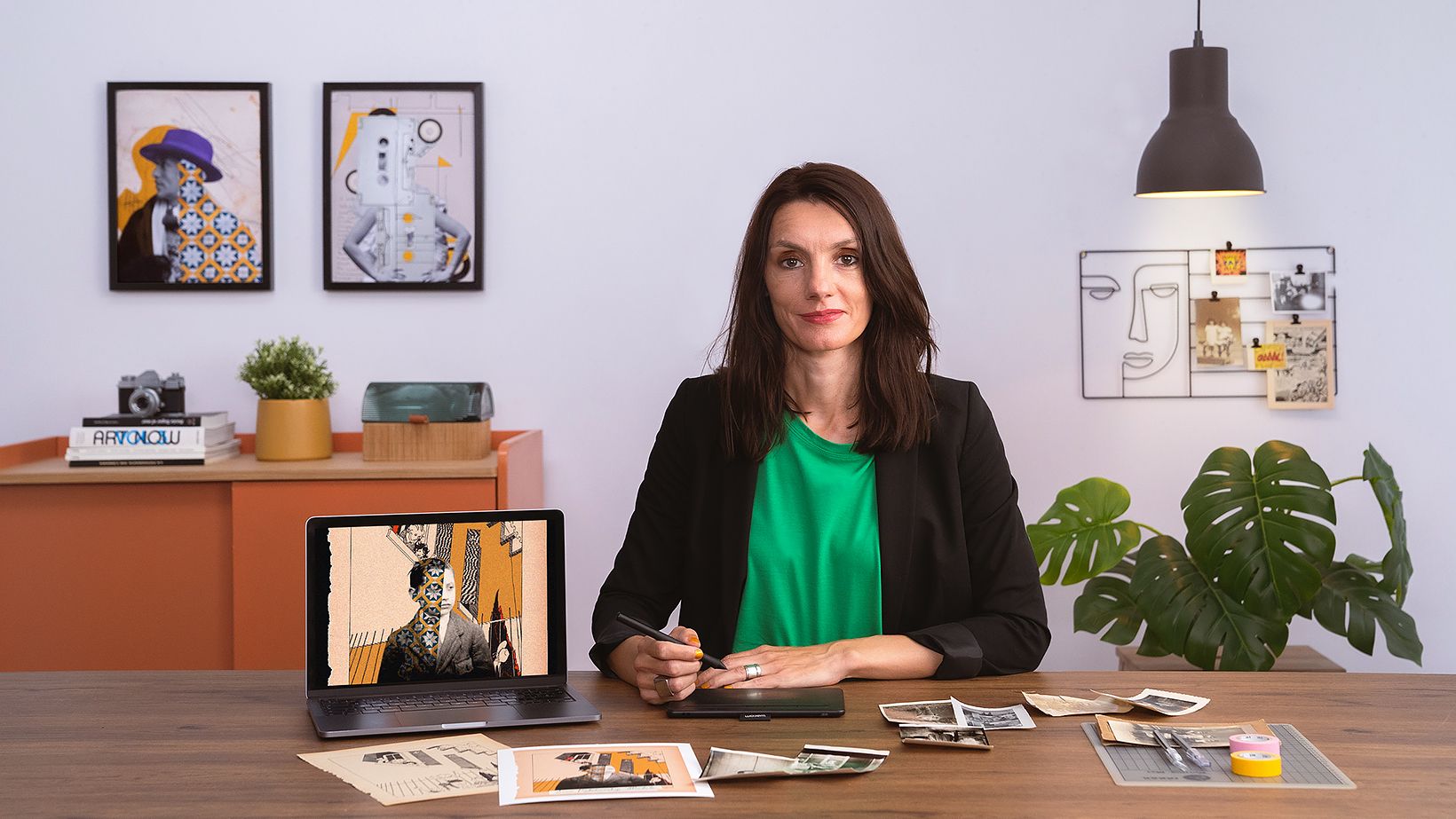 Online Course - Artistic Mixed-media Collages (Petra Zehner) | Domestika