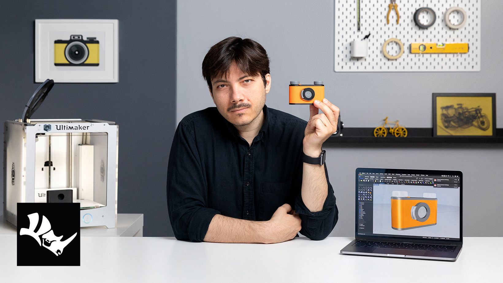 Online Course - Introduction to Modeling in Rhinoceros 3D (Luca Magarò) | Domestika