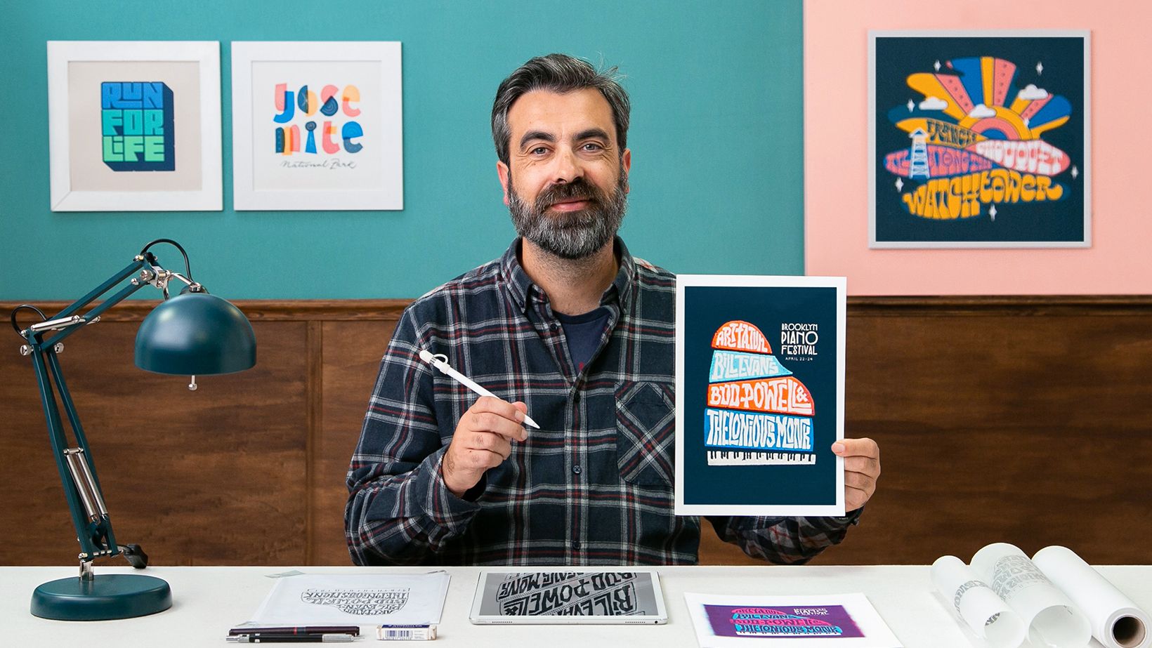 Online Course - Retro American Lettering: Discover the Interlock Style ...