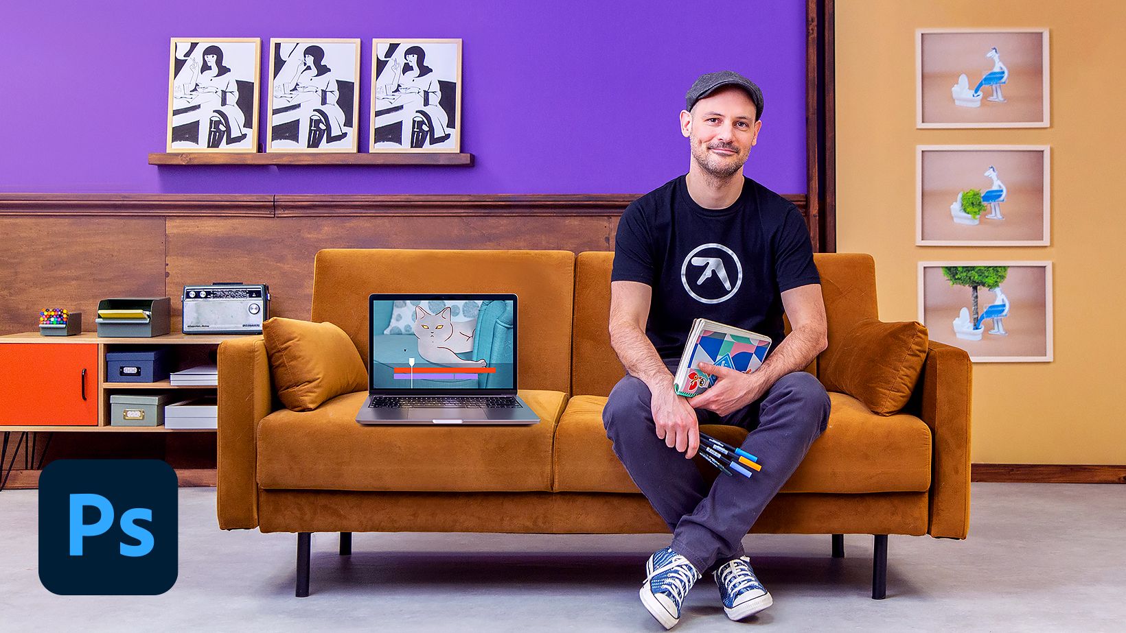 Online Course - Creating a Loop Animation from Ink in Photoshop ...