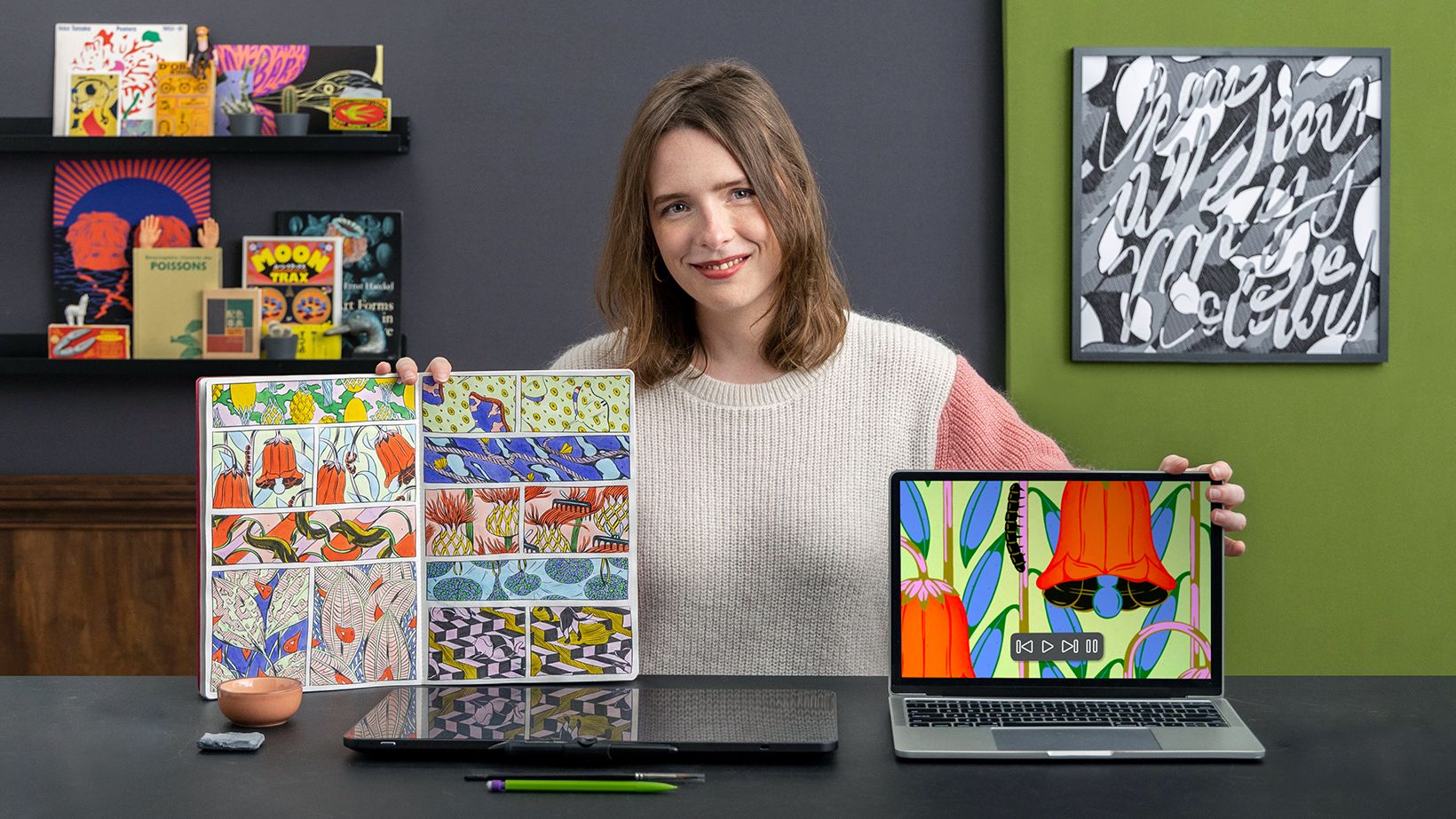 Online Course - Creating Animated Patterns from Ink Sketches (Alice ...