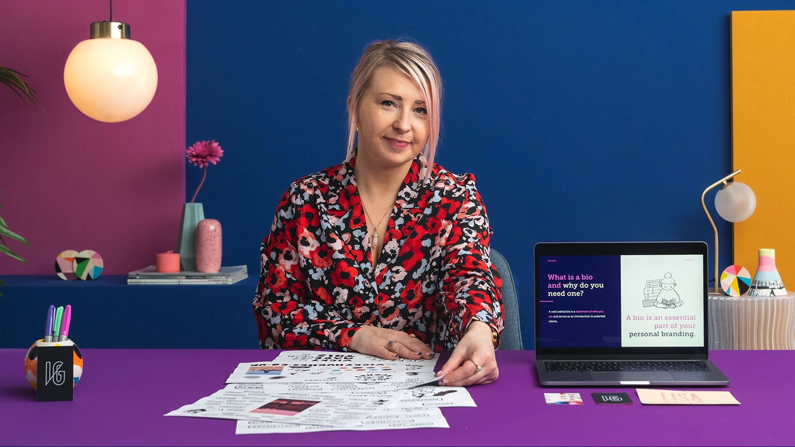 Curso online - Construye tu marca creativa (Lisa Hassell - Inkygoodness) | Domestika