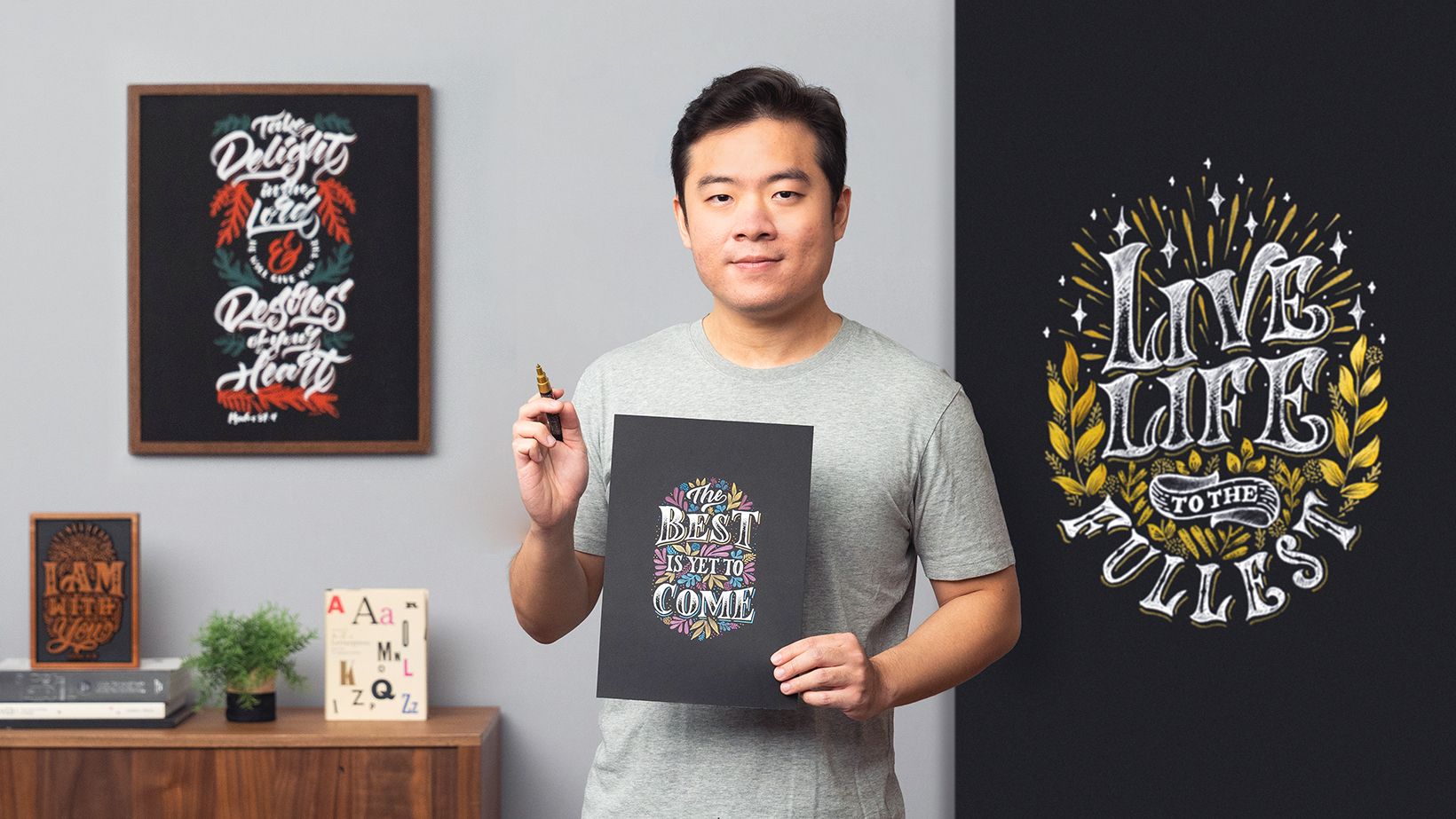 Online Course - Intro to Hand-Lettering for Inspirational Quotes (Nico ...