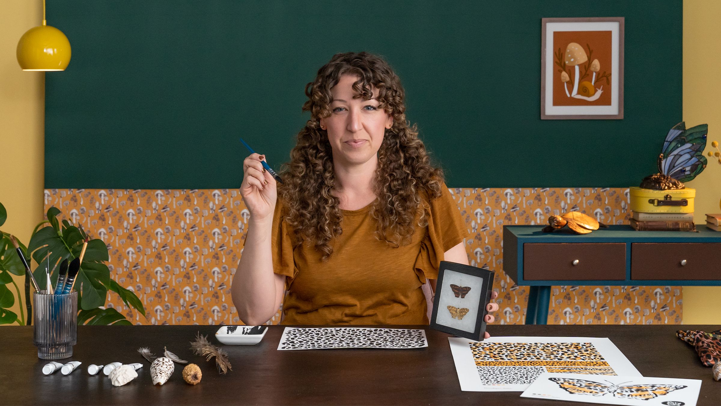 Online Course - Create Surface Patterns Inspired by Nature (Katy Dika) | Domestika