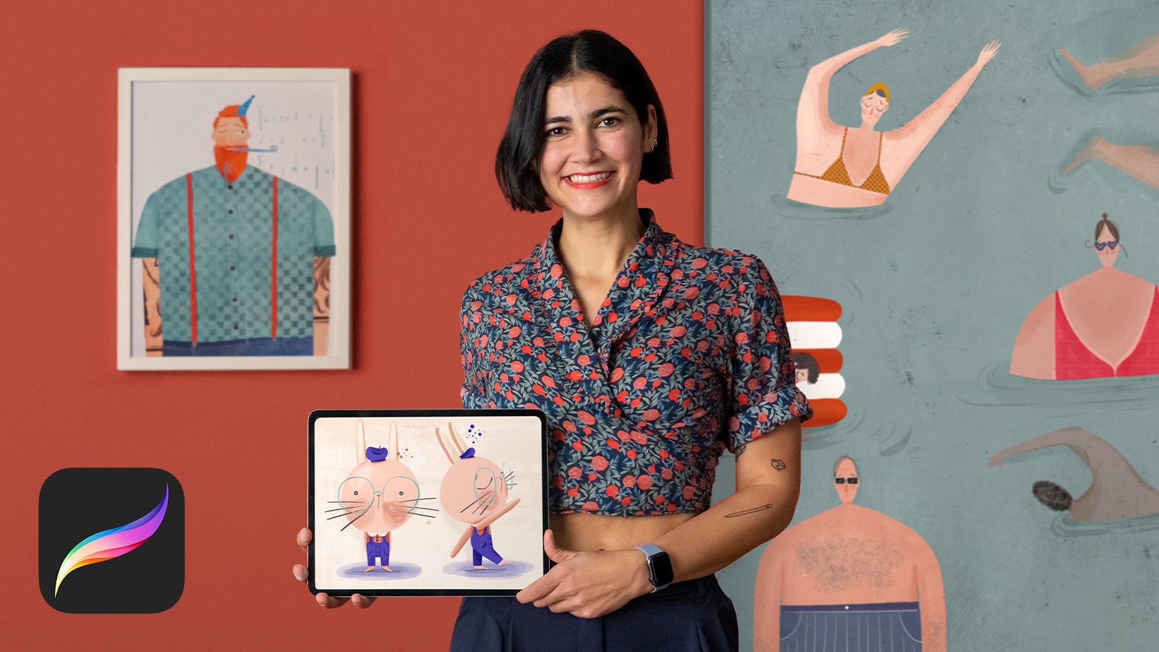 Online Course - Picturebook Character Illustration with Procreate ...