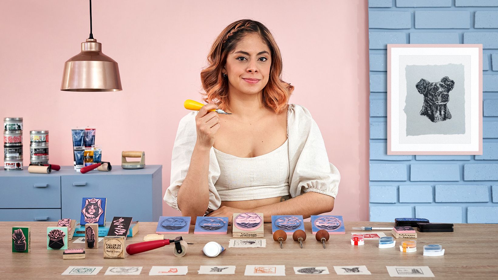 Cours en ligne - Création de tampons composés de typographie et d ...