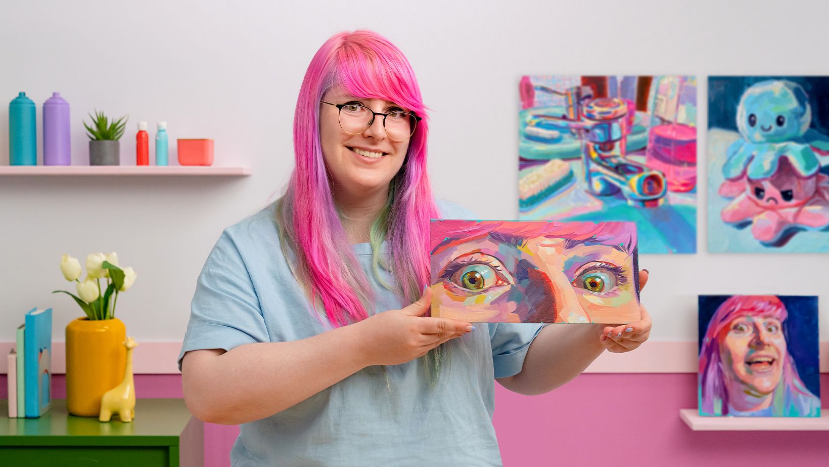 Online Course - Painting Eyes with Oil for Vibrant Portraits (Alai ...