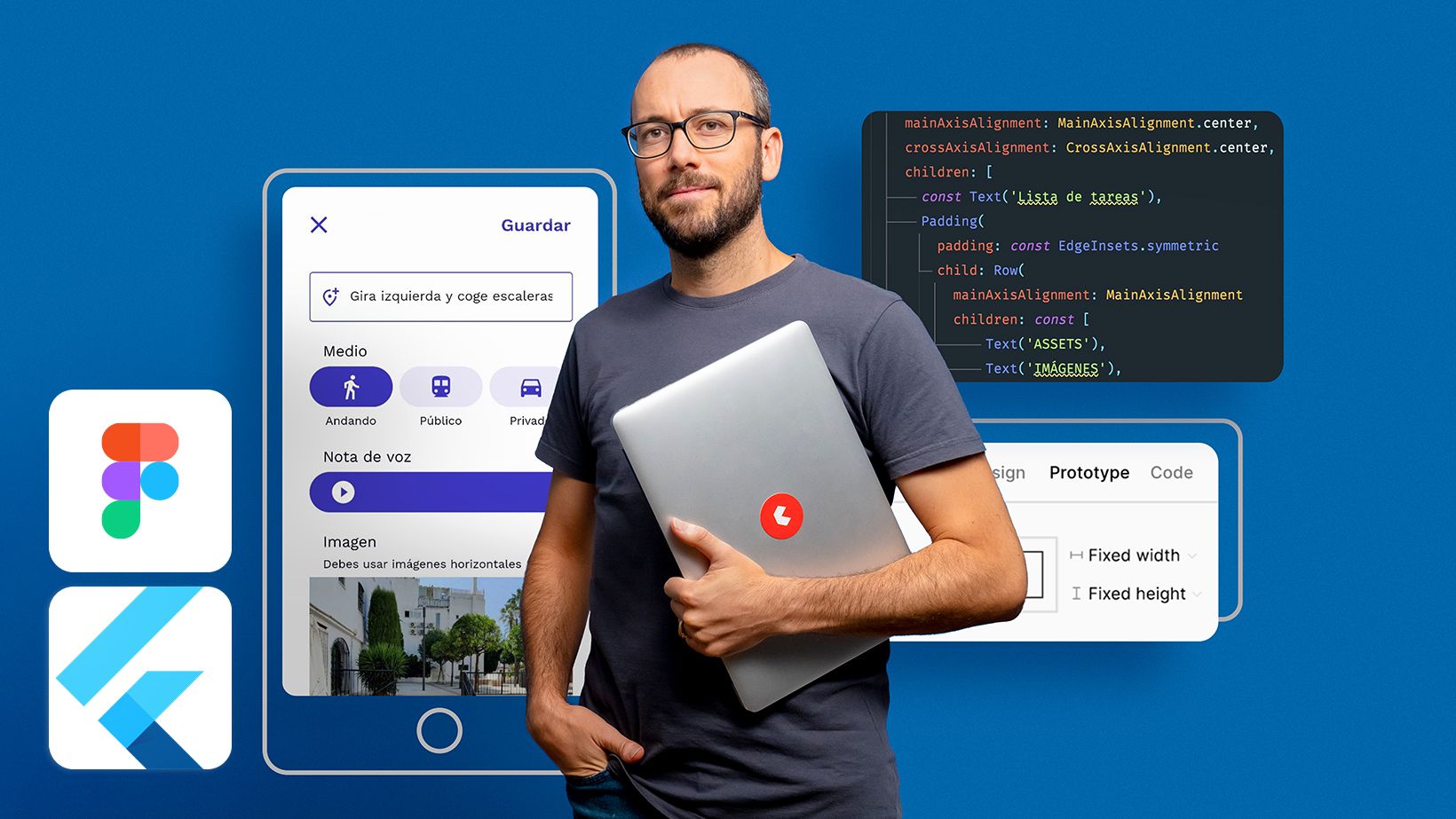 Online Course - Cross-Platform App Development with Flutter (Jose Manuel Márquez) | Domestika