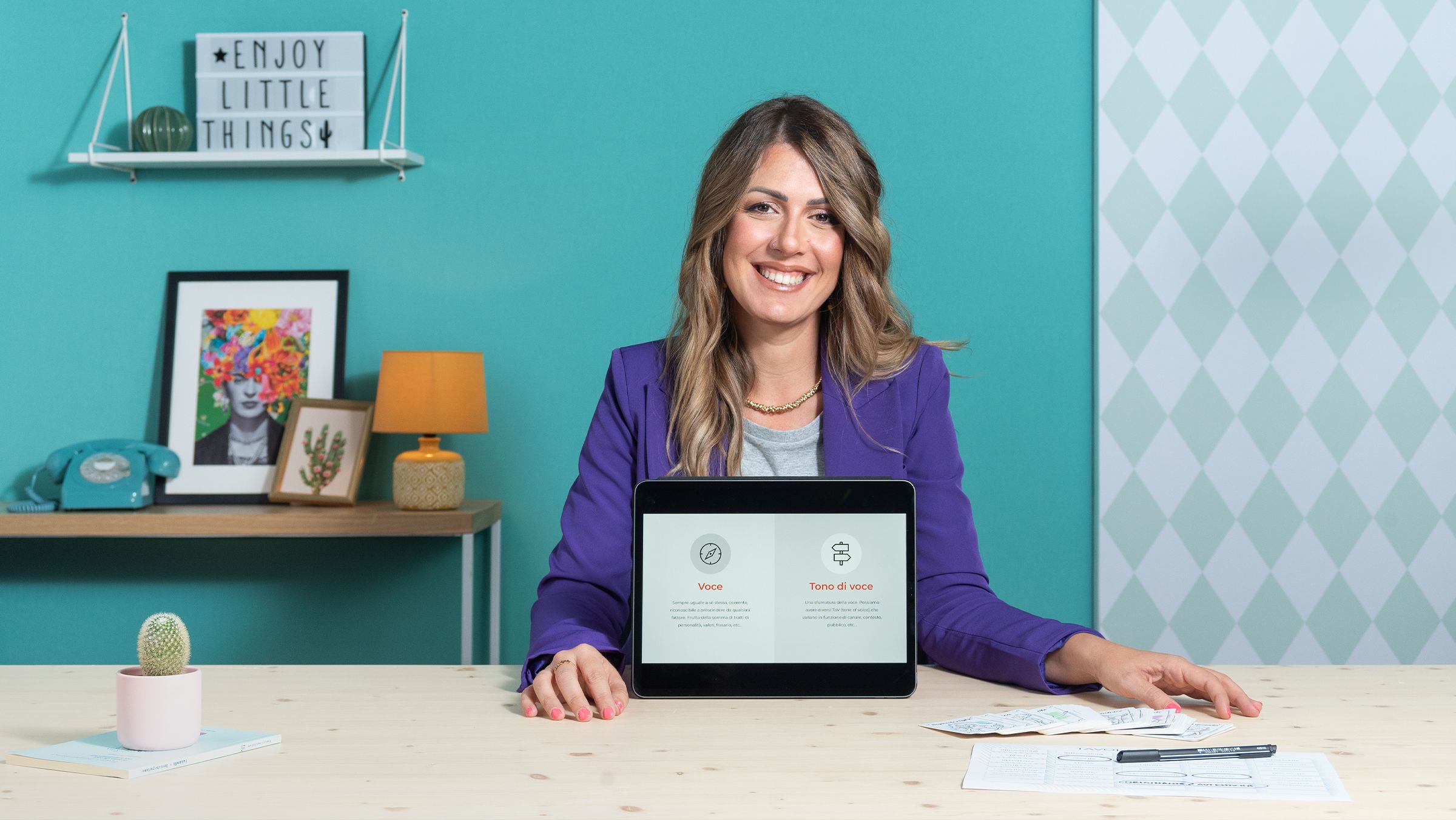 Curso online - Personalidad y voz de marca (Valentina Falcinelli) | Domestika