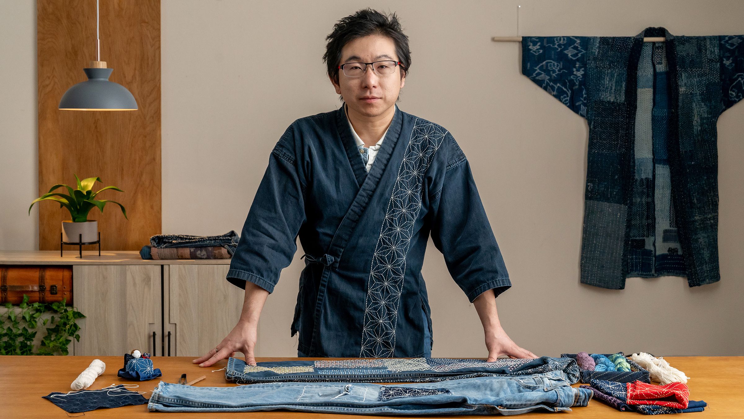 Online Course - Introduction to Japanese Sashiko Stitching (Atsushi ...