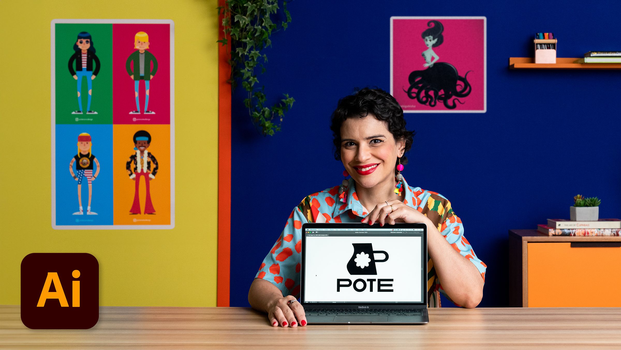 Online Course - Boost Productivity with Adobe Illustrator: Tips and Tricks (Gabi Ferraz) | Domestika