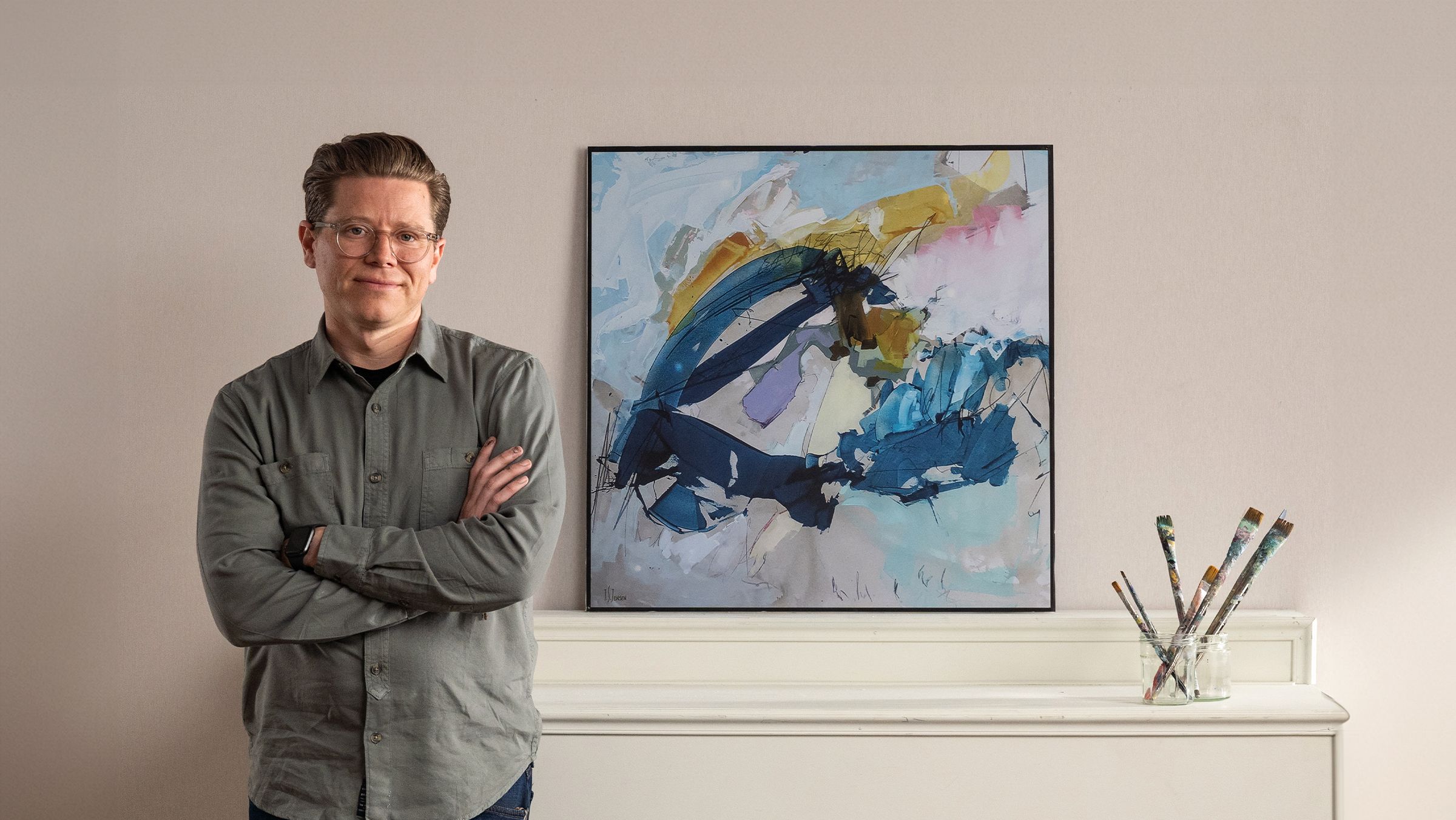 Online Course - Introduction to Abstract Painting (Josh Jensen) | Domestika