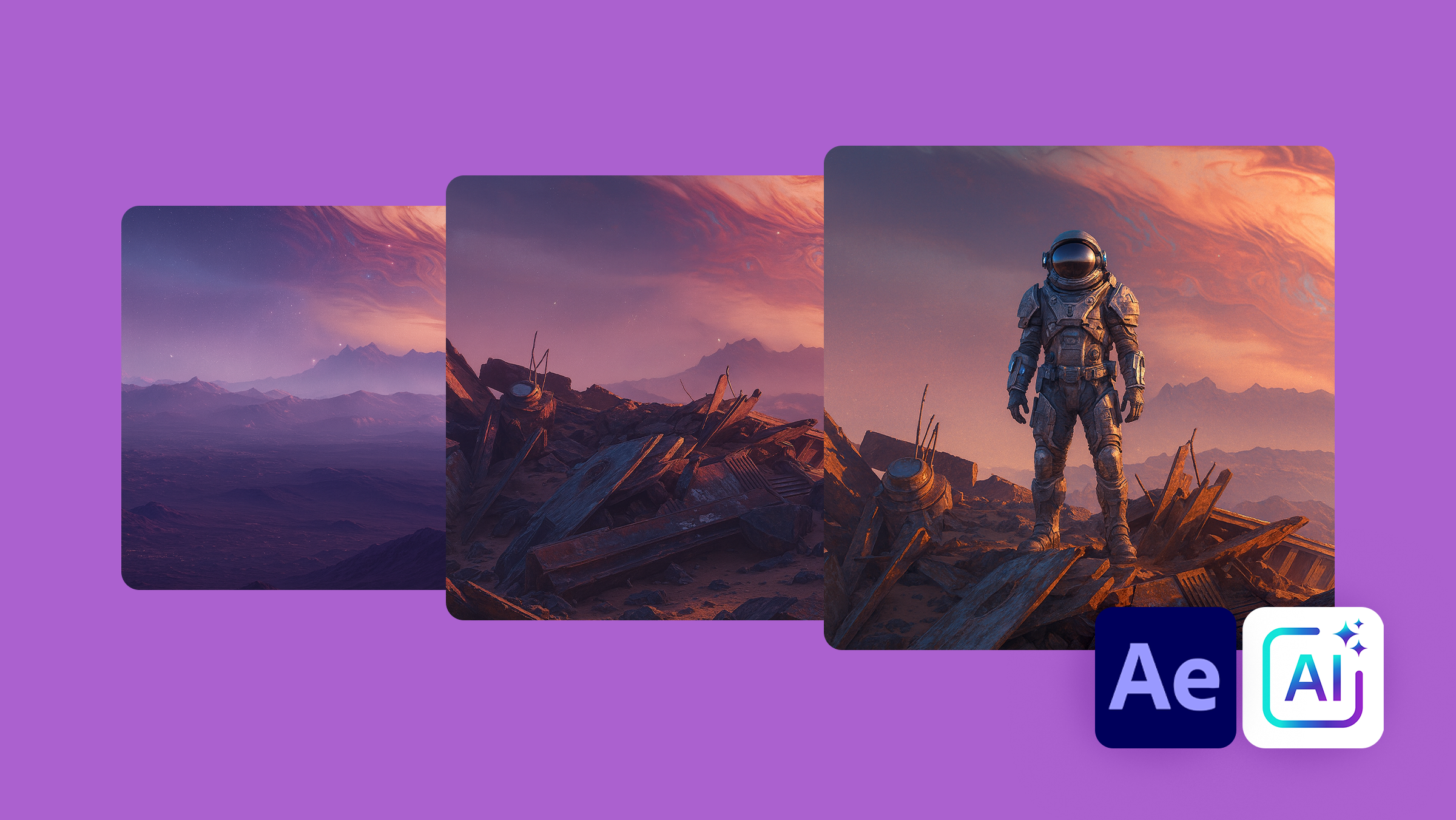 Online Course - Parallax Animation with AI and After Effects (Darwin ...