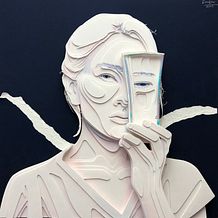 Online Course - 3D Portraits with Paper Layers (Ale Rambar) | Domestika