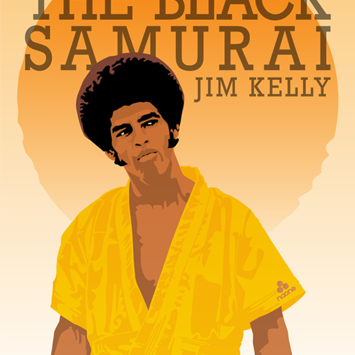 The Black Samurai. Jim Kelly. | Domestika