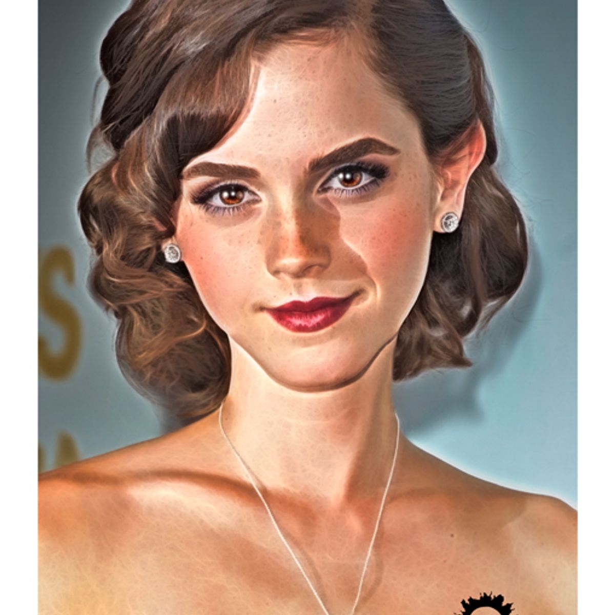 Emma Watson - Cartoon | Domestika