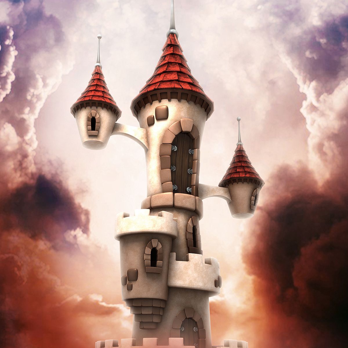 Cartoon Castle | Domestika