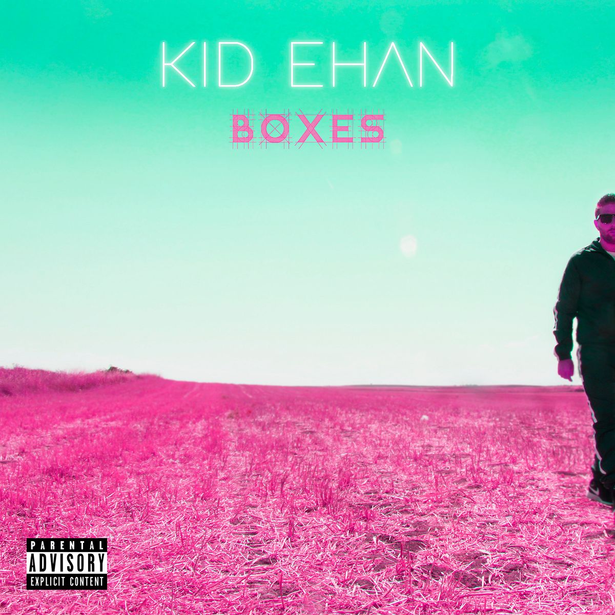 Portada y contraportada para Kid Ehan en su trabajo "Boxes" | Domestika