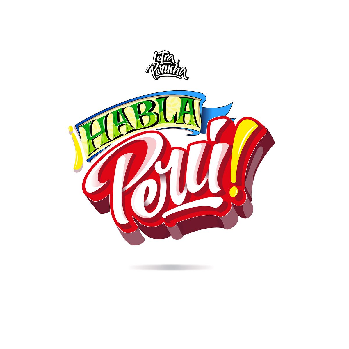 HABLA PERÚ - LETRA PERUCHA | Domestika