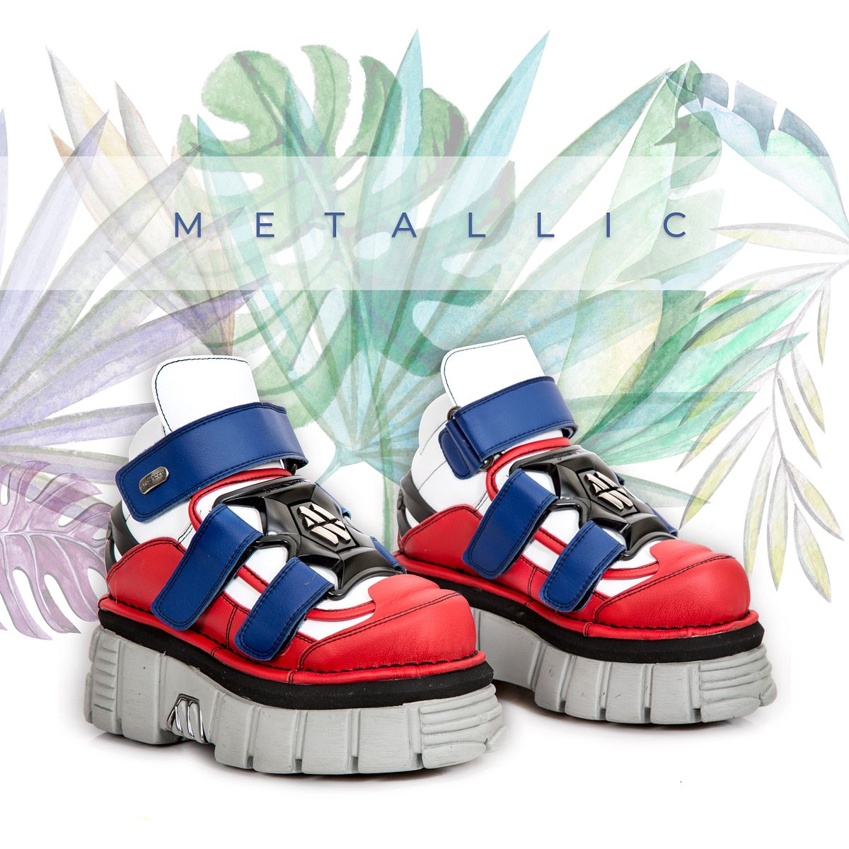 NEWROCK IG AD. Vegan Metallic Collection | Domestika