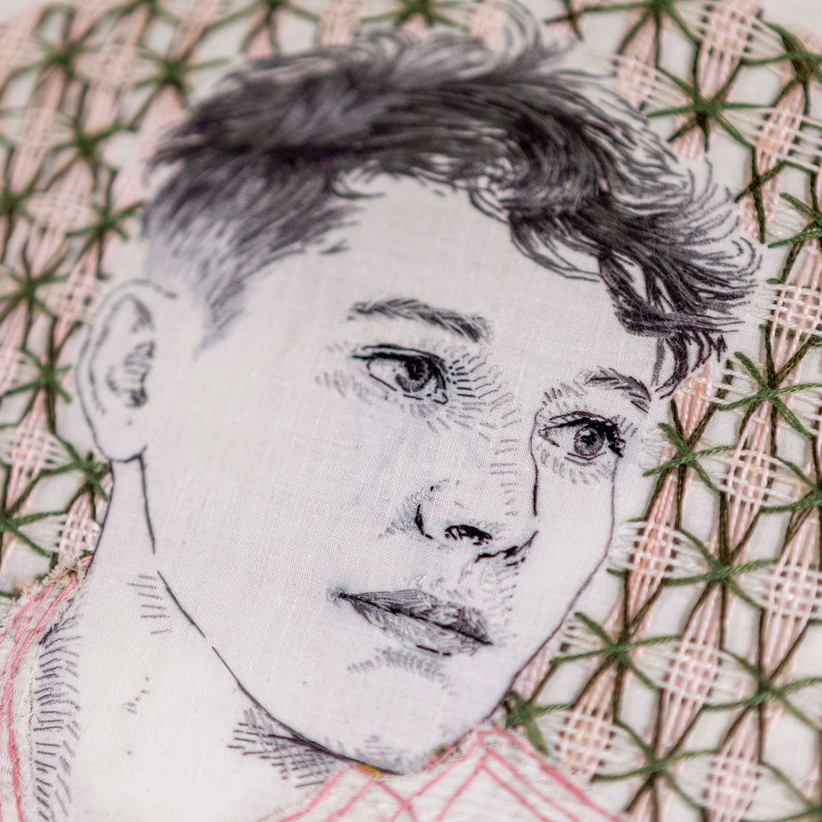 Final projects for the course "Creation of Embroidered Portraits ...