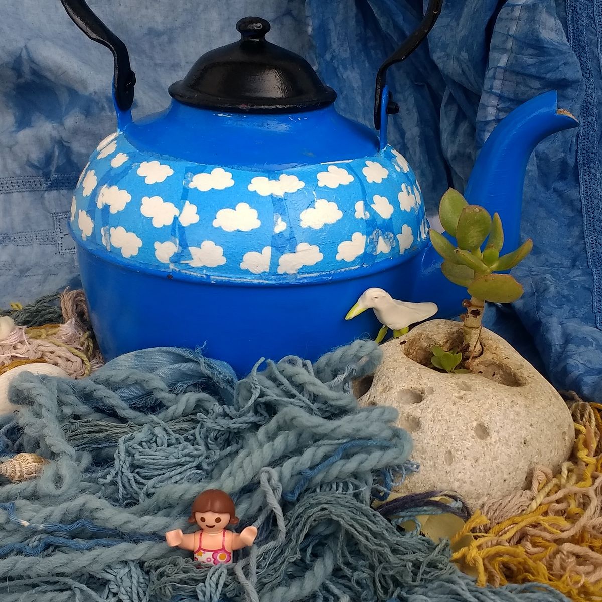 Mi Proyecto del curso: Un mar de telas e hilos | Domestika