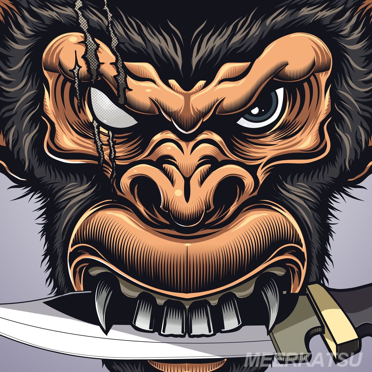 My Ape project in Vector Art: Reflecting Your Style with Illustrator ...