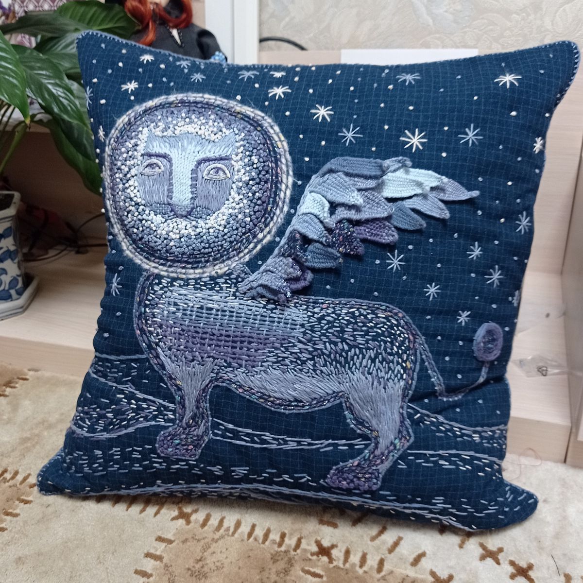 My project in Introduction to Raised Embroidery course | Domestika