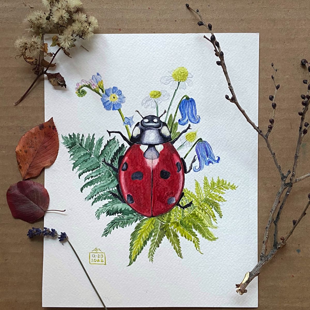 My project for course: Botanical Watercolor Painting of the Natural ...