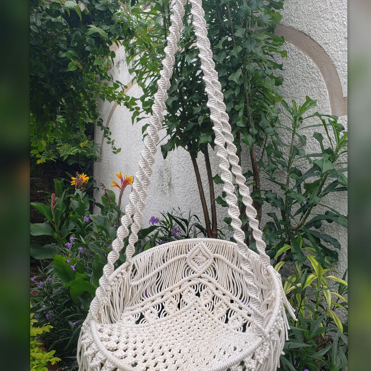 Mi proyecto del curso: Macramé: diseña y construye una hamaca | Domestika