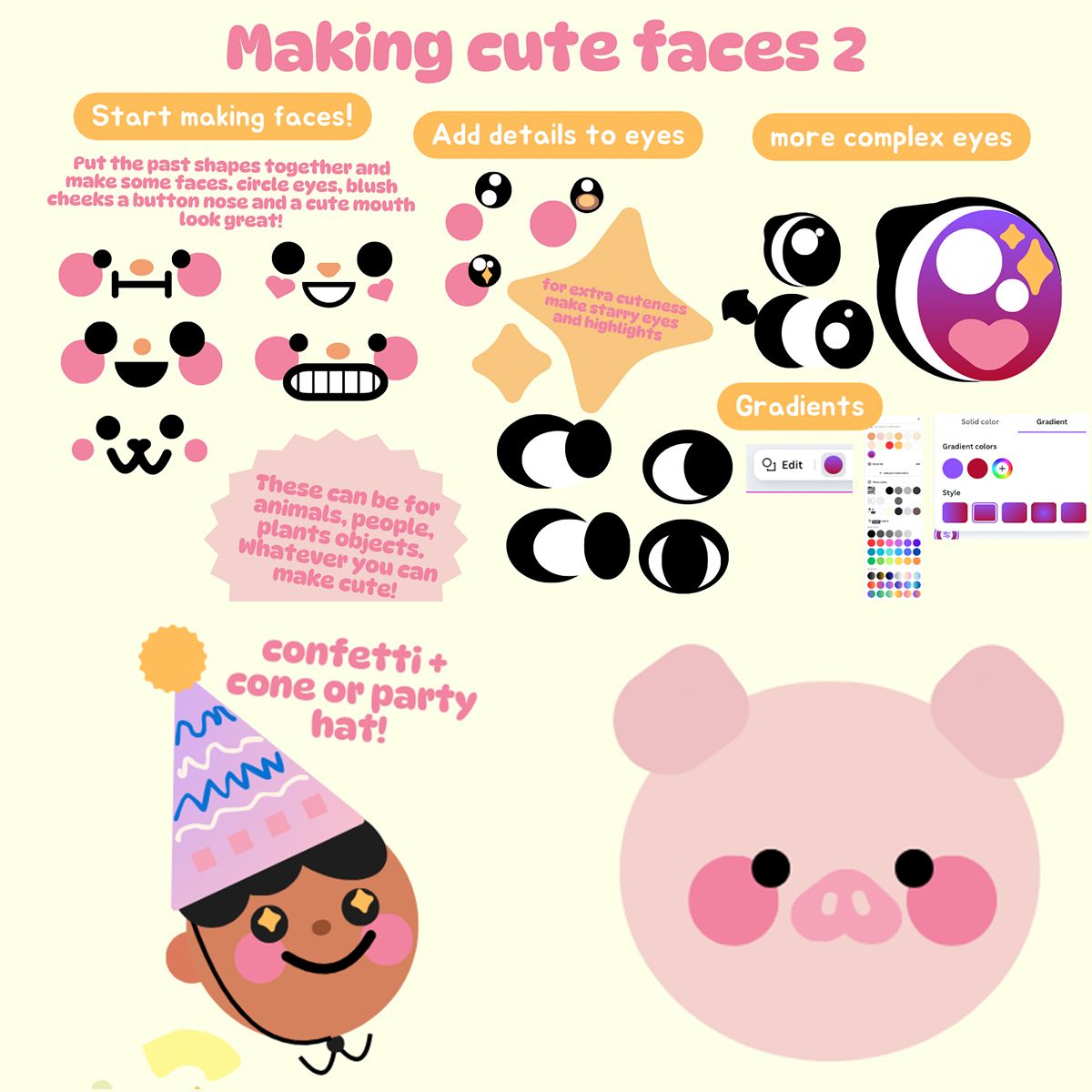 Cute Canva characters! | Domestika