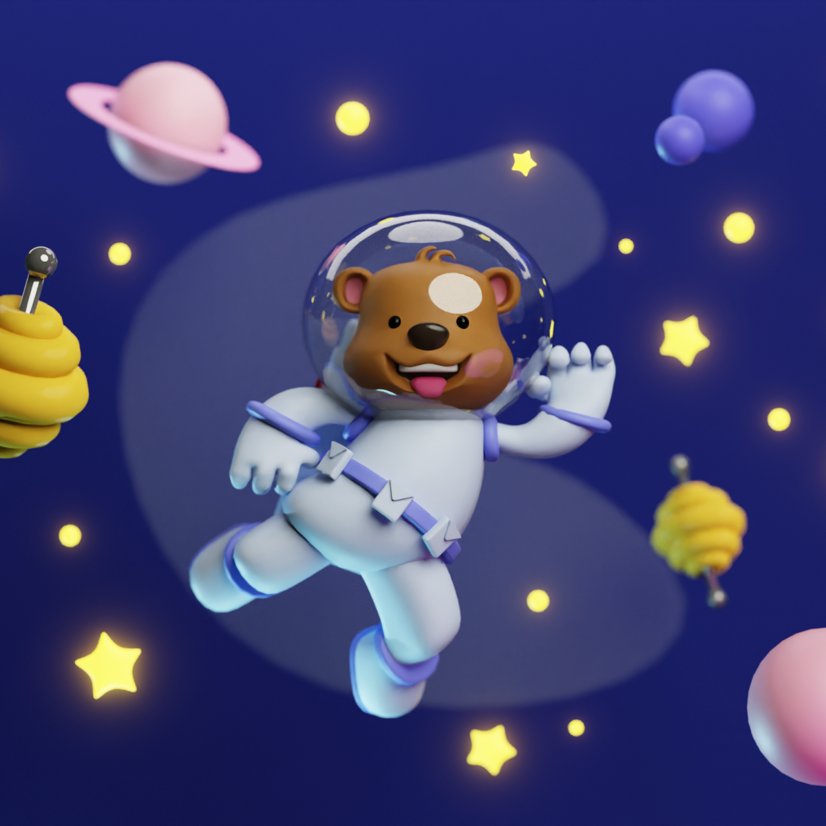 OSO ESPACIAL | Domestika