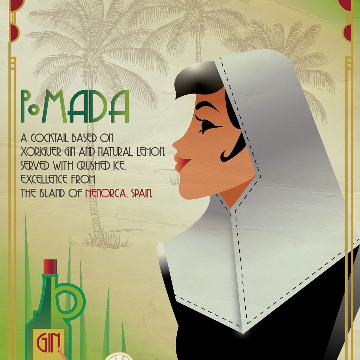 POMADA, the Menorcan Gin & Lemon traditional cocktail | Domestika