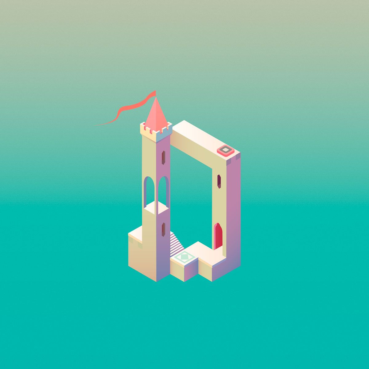 Alphabet Valley, la tipografía basada en Monument Valley | Domestika